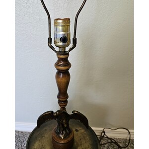 Vintage Federal Style Drum Eagle Table Lamp Brass - Etsy