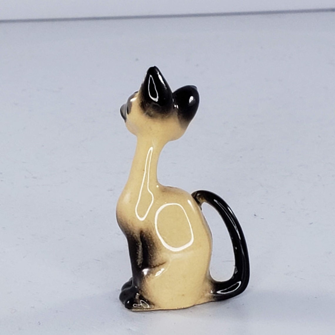 Disney Hagen Renaker Si Am Siamese Cat Lady and the Tramp Figurine chip ...