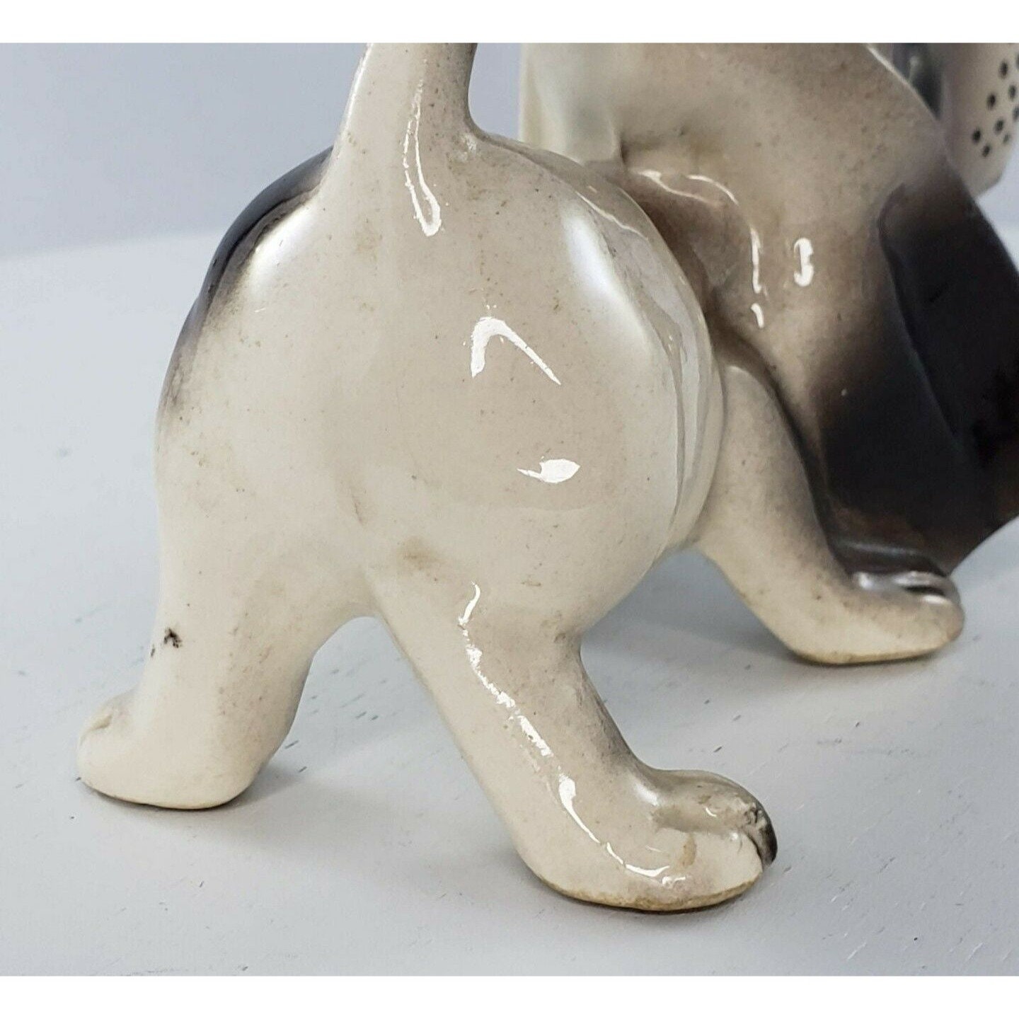Freeman Mcfarlin Basset Hound Puppy Dog Figurine Black White Vintage - Etsy