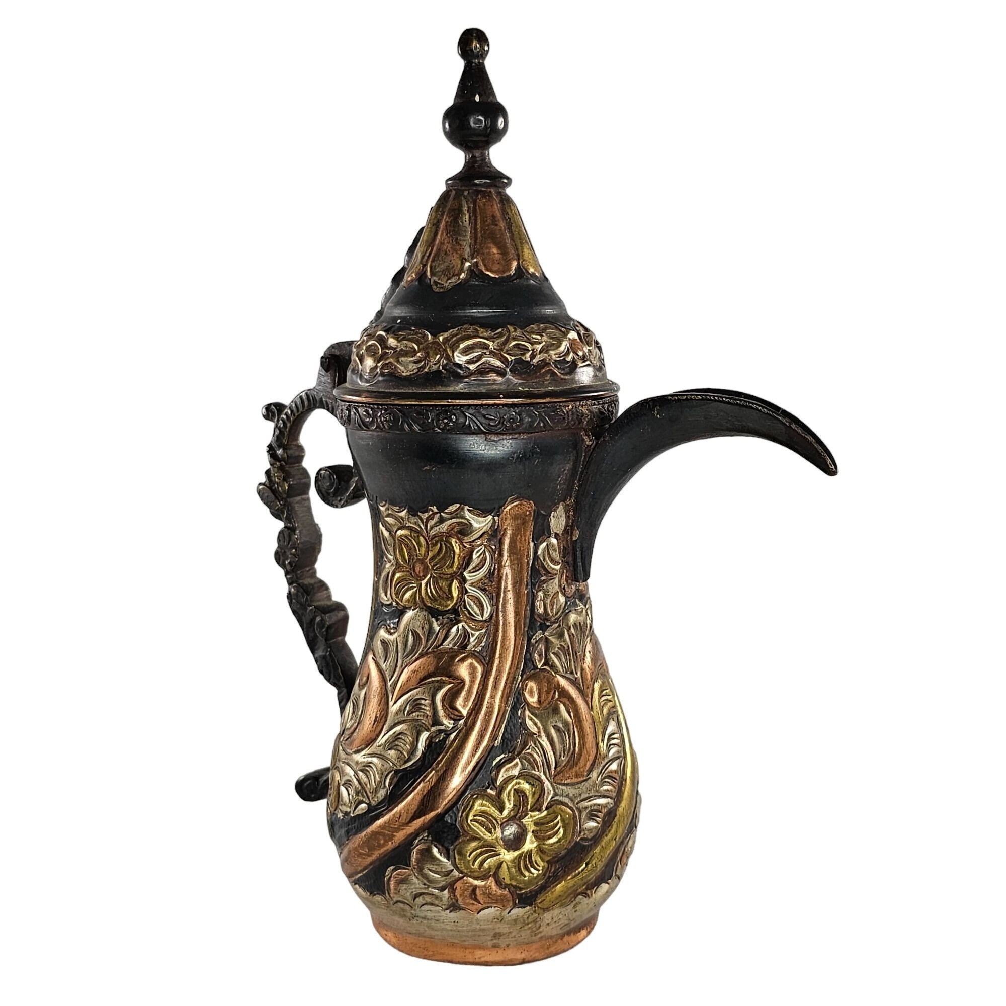 Vintage Middle Eastern Dallah Arabic Copper Coffee Pot - Etsy