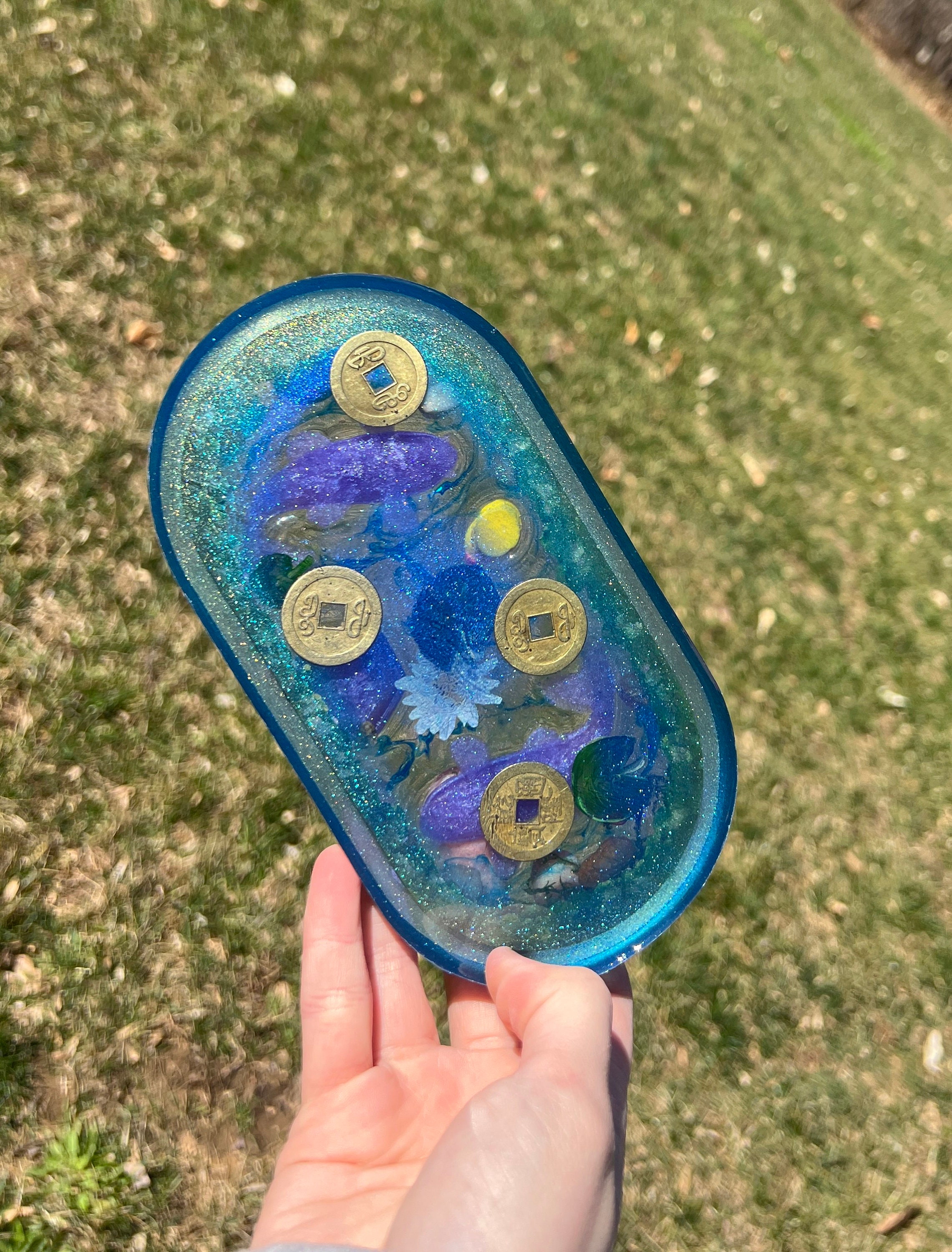 Resin Koi Fish Pond Tray - Etsy