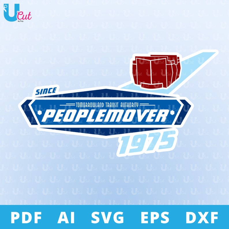 Peoplemover With Extras - WDW Tomorrowland Transit Authority - Etsy