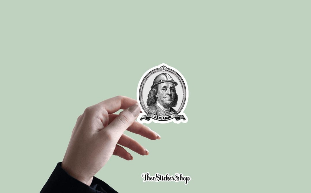 Working Benjamin - Sticker | Franklin Sticker | Welding Sticker ...