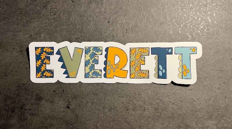 Name Stickers for School | Dino Stickers | Dinosaur Name Stickers ...