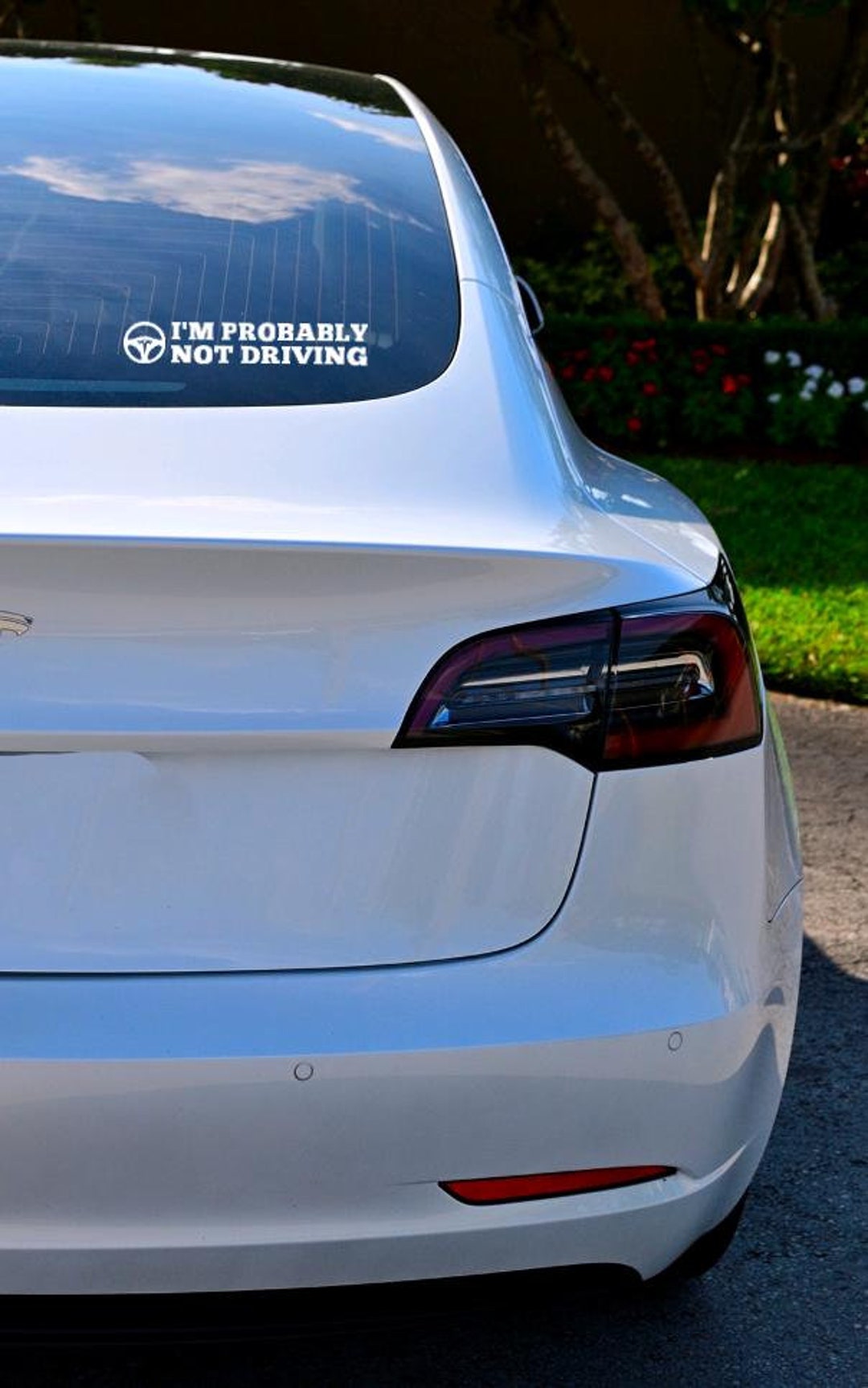 I'm Probably Not Driving - Vinyl Decal | Auto Pilot Decal | Window ...