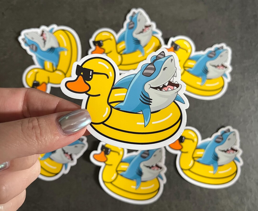 Pool Shark - Sticker | Funny Sticker | Sarcastic Sticker | Shark ...