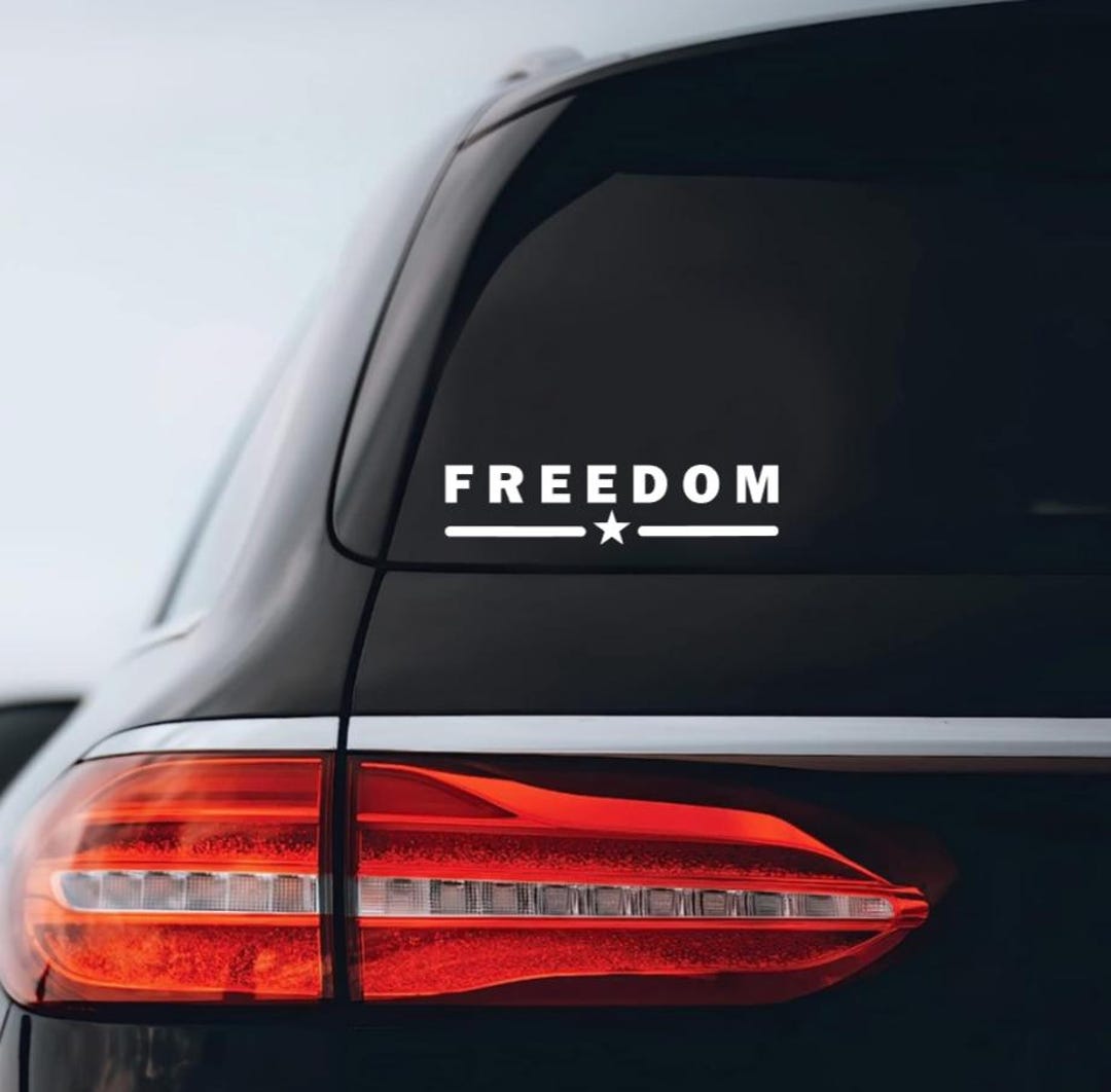 Charlie Kirk Decal - Freedom - Etsy