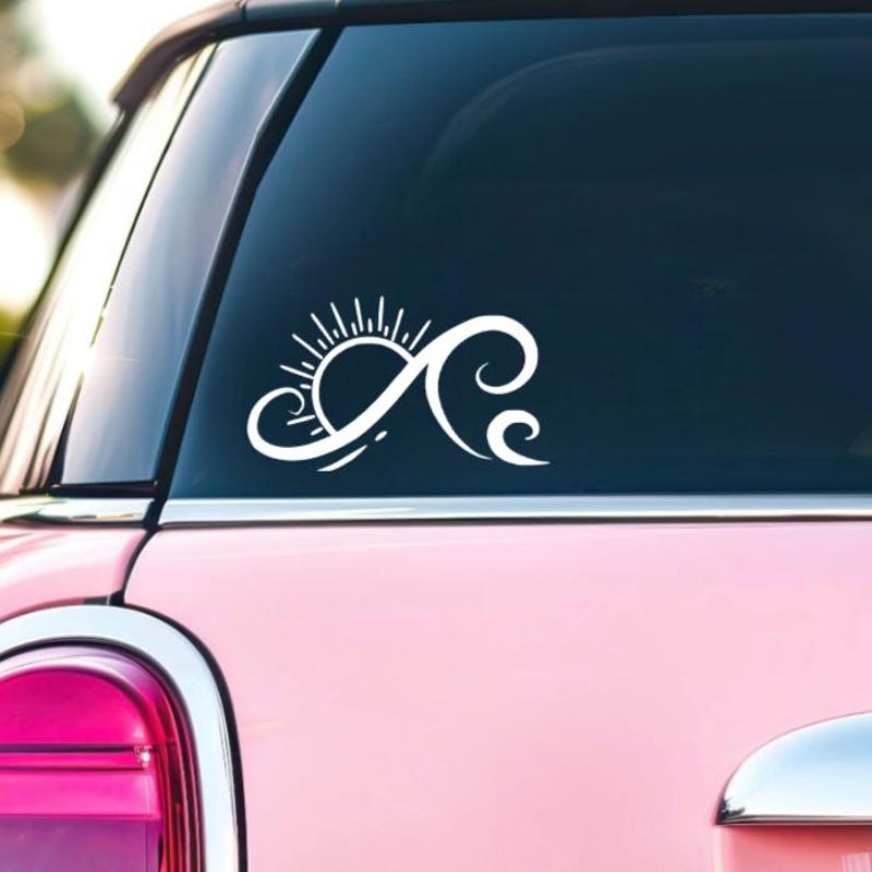 Sun Decal - Etsy