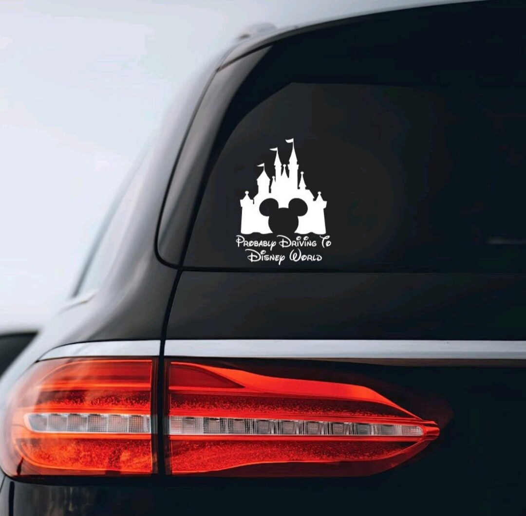 Probably Driving to Disney World - Decal Sticker | Mickey Mouse | Walt ...