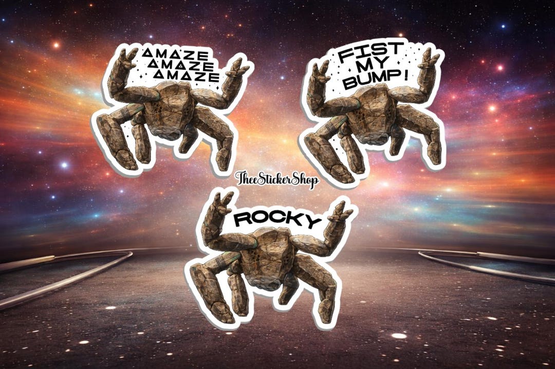 Amaze, Amaze, Amaze - Sticker | Project Hail Mary Inspired Sticker ...