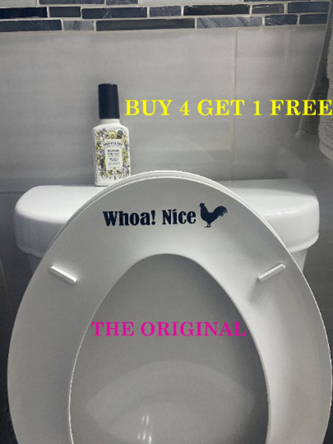 Whoa! Nice (cock) Sticker Vinyl Decal | Funny Sticker Vinyl Decal ...