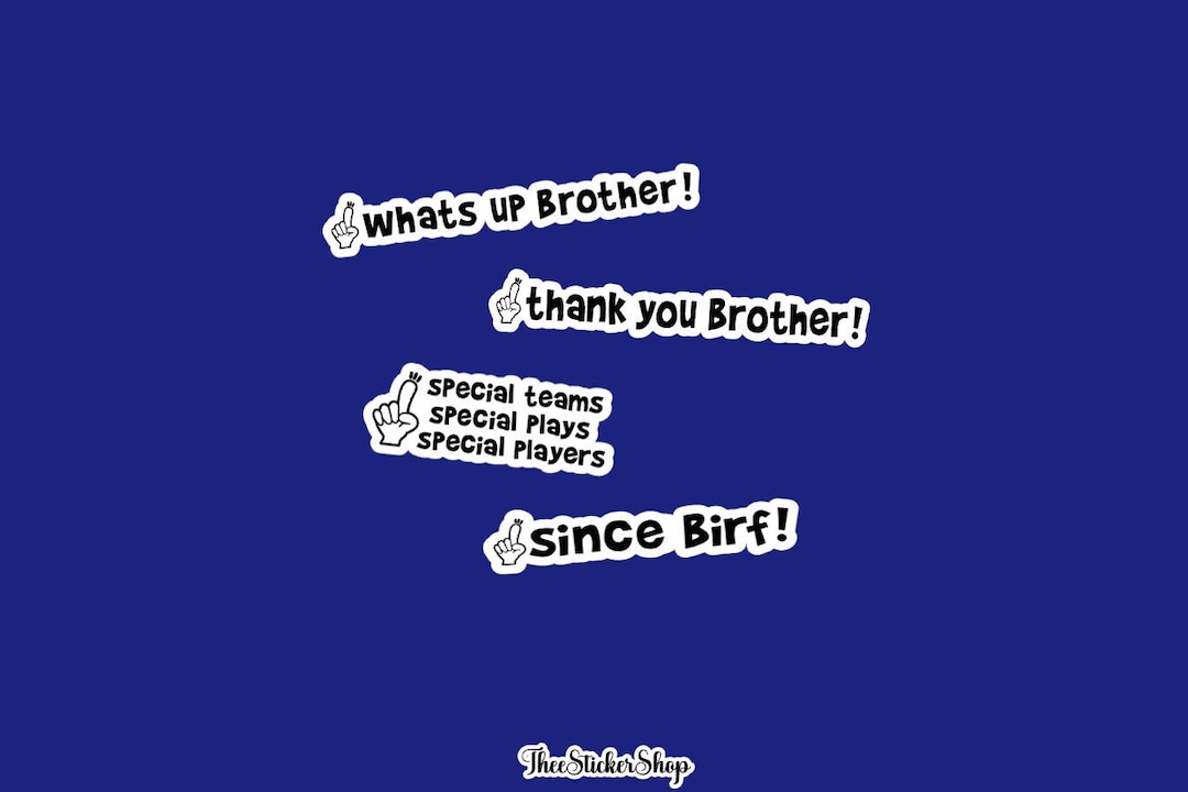 Whats up Brother - Sticker Pack (ALL 4) | Inspired by Sketch | Tiktok ...