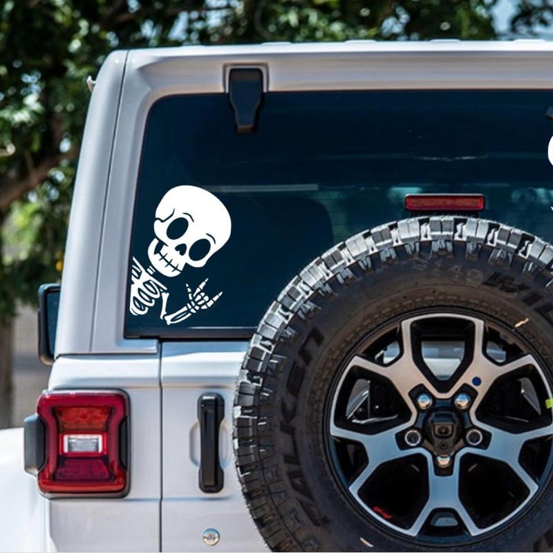 Skeleton Decal - Etsy