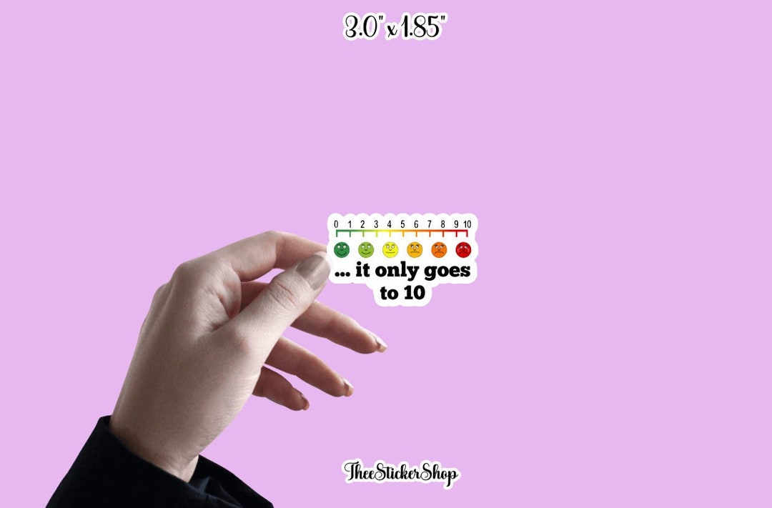 Wong Baker Pain Scale Smiley Face Sticker Nurse Sticker Funny Sarcastic ...