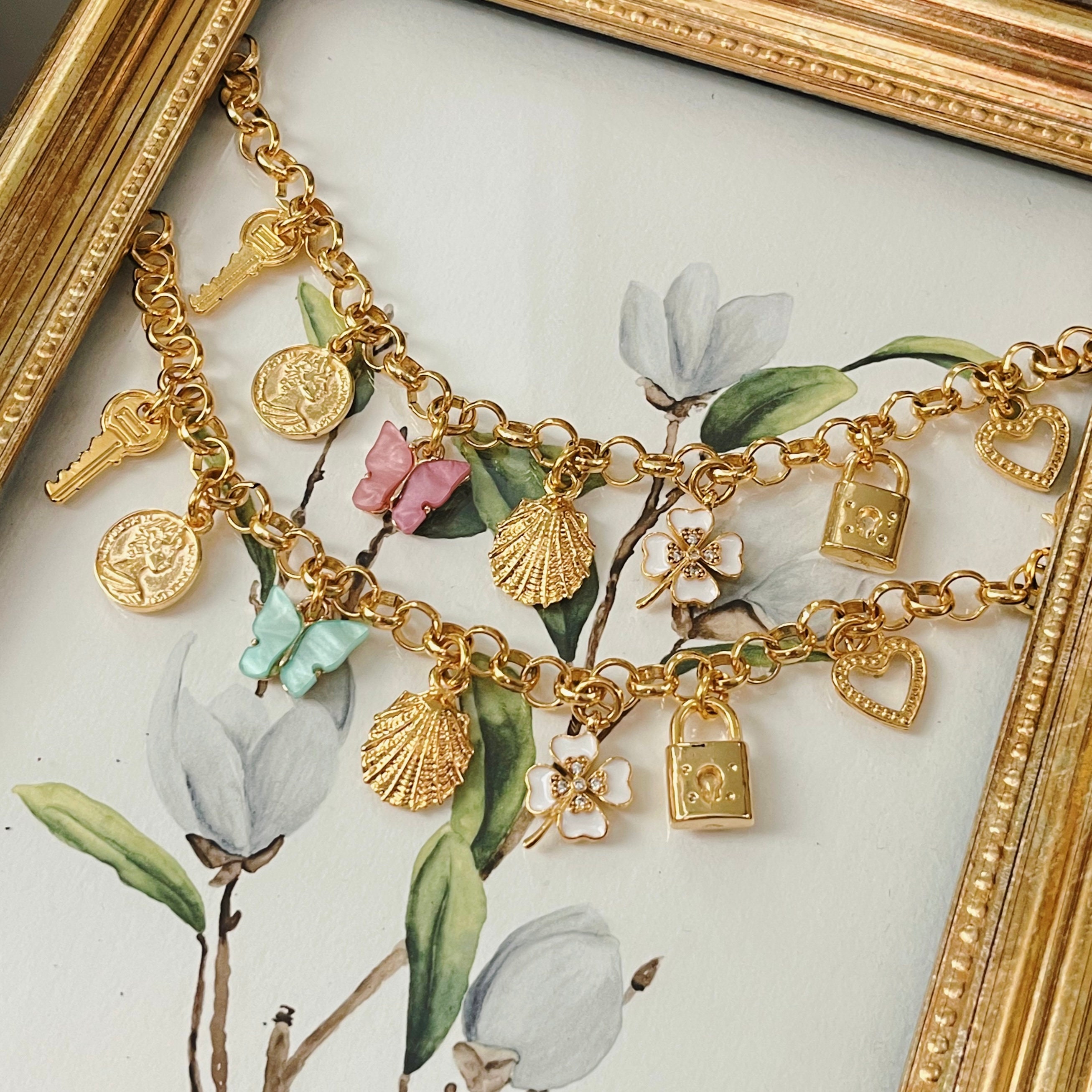 Custom Charm Bracelets - Etsy