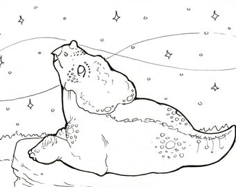 Dinosaur Coloring Page Dilophosaurus Printable Unique Hand Drawn ...