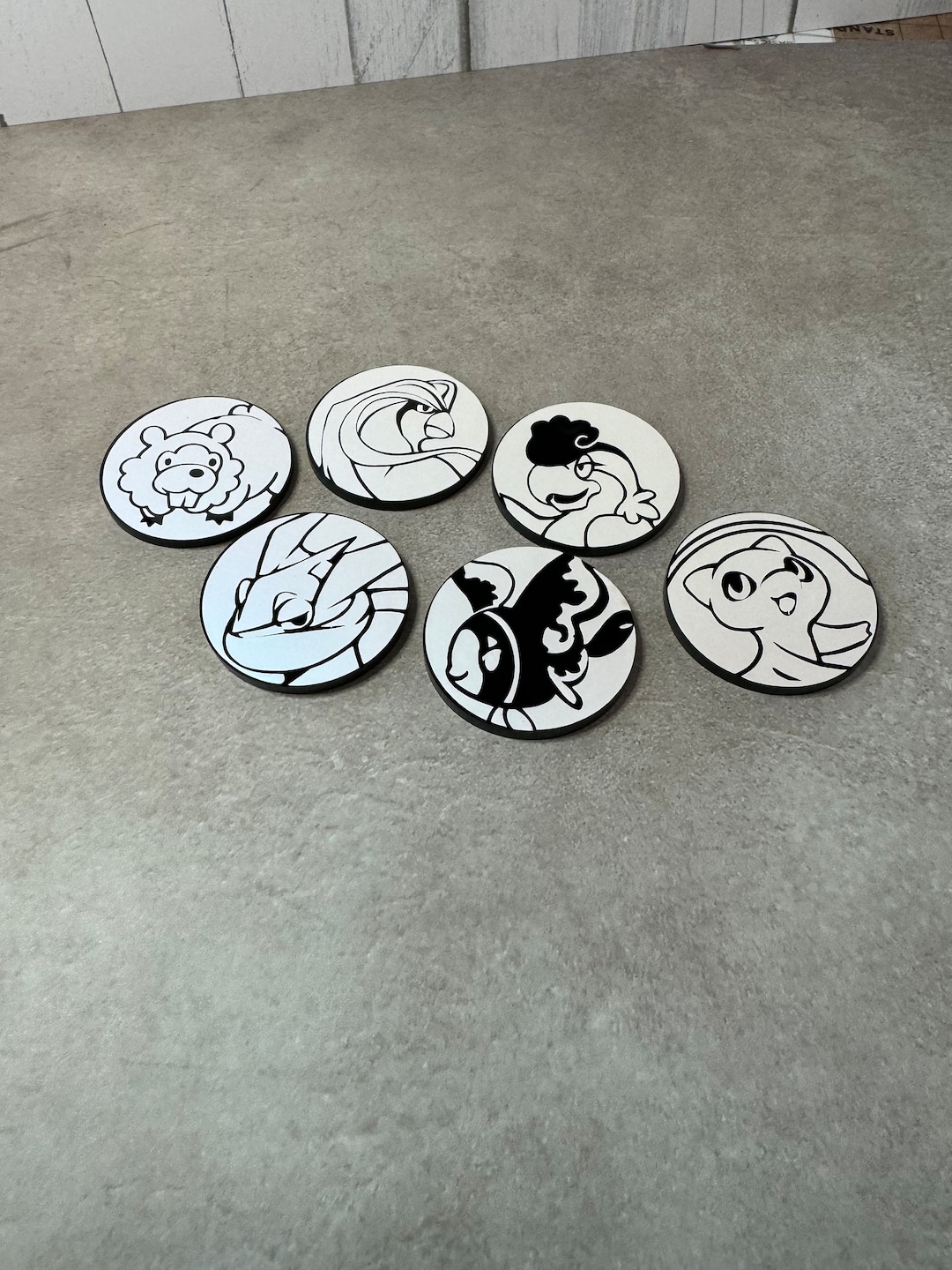 TCG Ability Markers Set of 6 - Custom Acrylic - Pokemon - Supporter ...