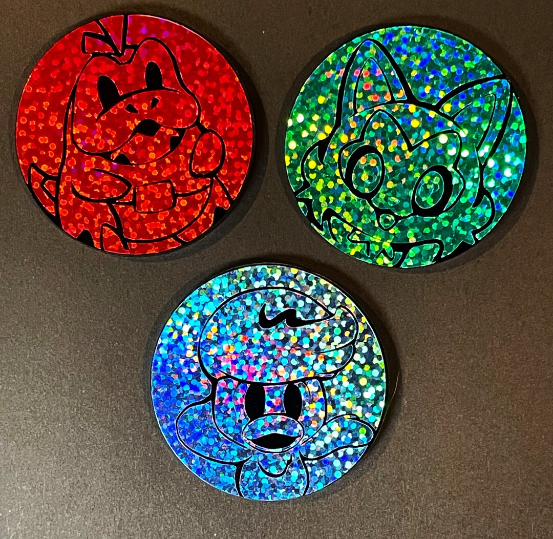 TCG Ability Markers Set of 3 - Custom Acrylic - Pokemon - Starters - Etsy