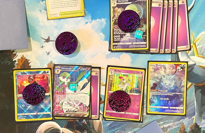 TCG Ability Markers Set of 6 Custom Acrylic Pokemon - Etsy