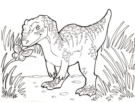 Allosaurus Coloring Page