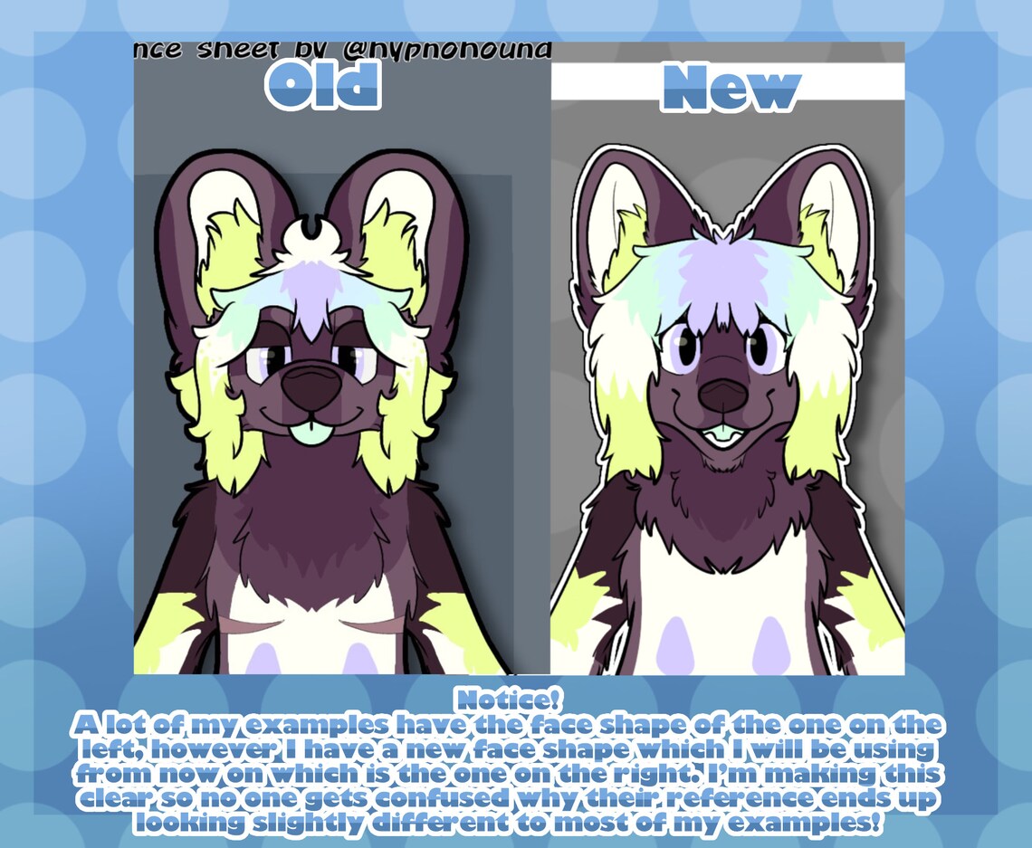 READ DESC CUSTOM Furry Reference Sheet Furry Fursona - Etsy