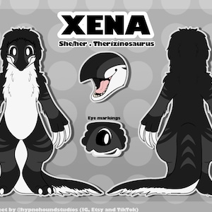 READ DESC CUSTOM Furry Reference Sheet Furry Fursona Character Sheet - Etsy