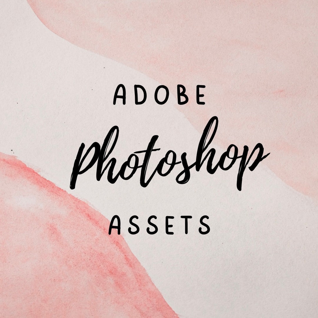 Adobe Photoshop Assets - Etsy