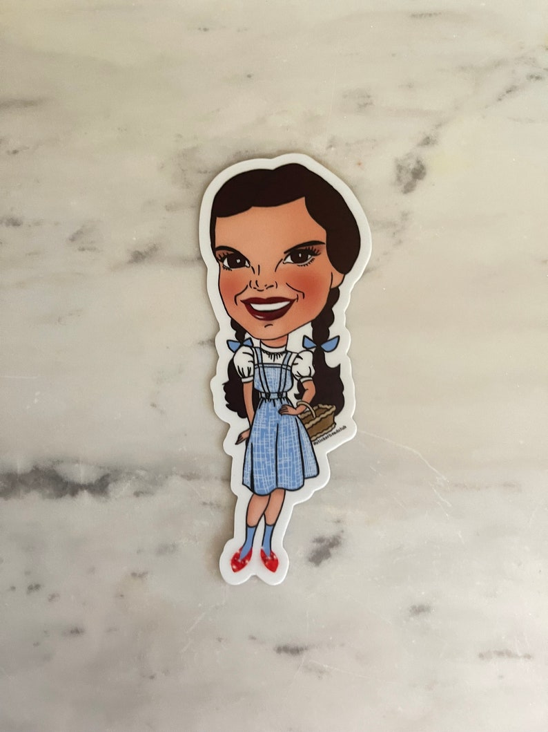 Dorothy-inspired Sticker: Ruby Slippers, Kansas Vibes - Matte Vinyl ...