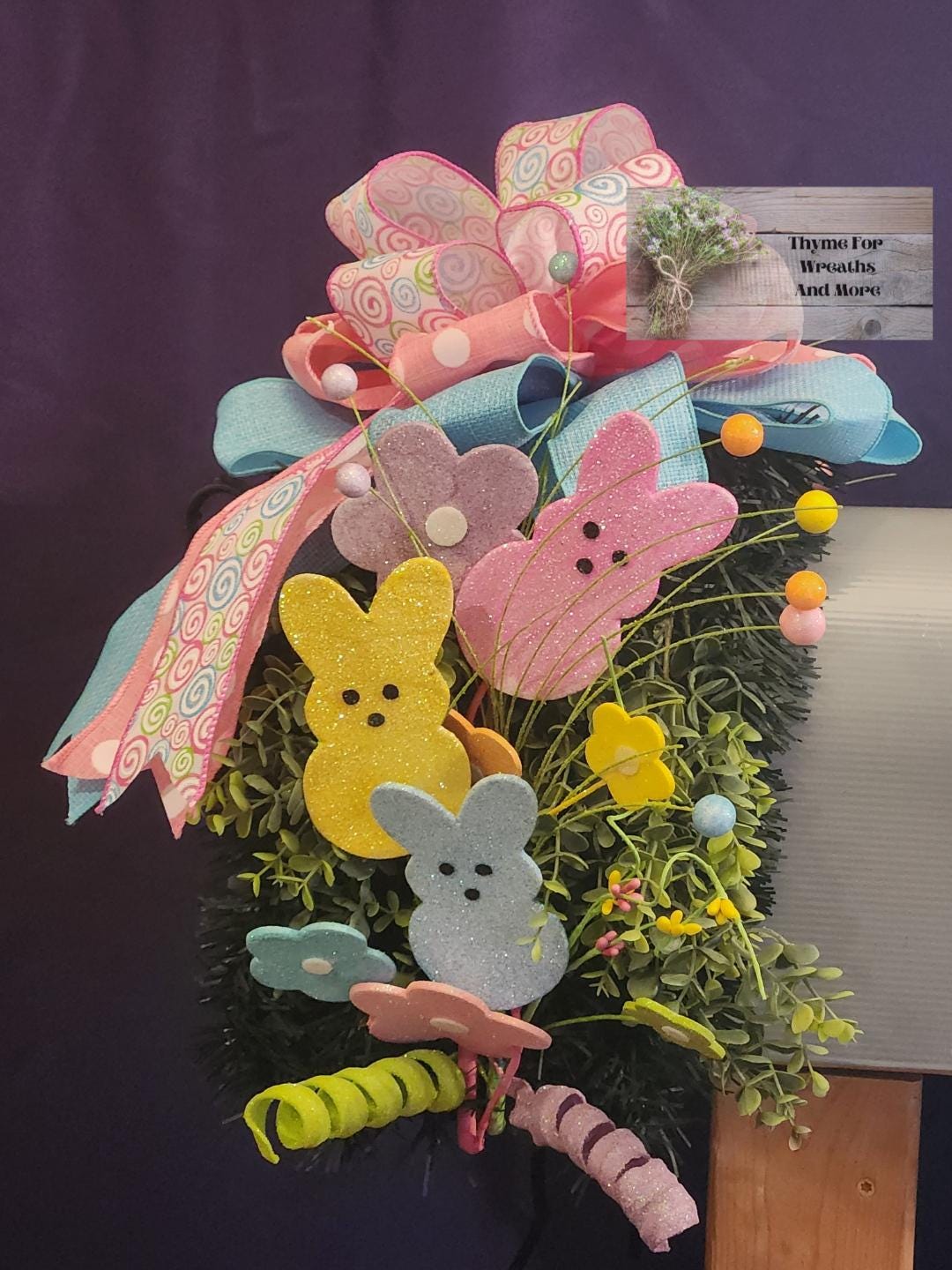 Easter Peeps Mailbox Swag - Etsy