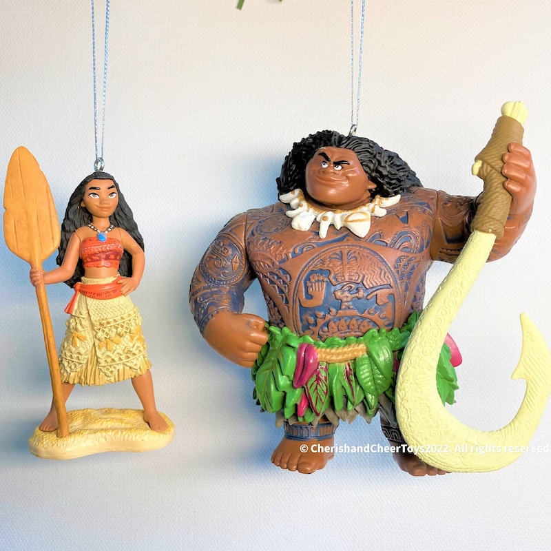 Moana Christmas Ornaments - Etsy