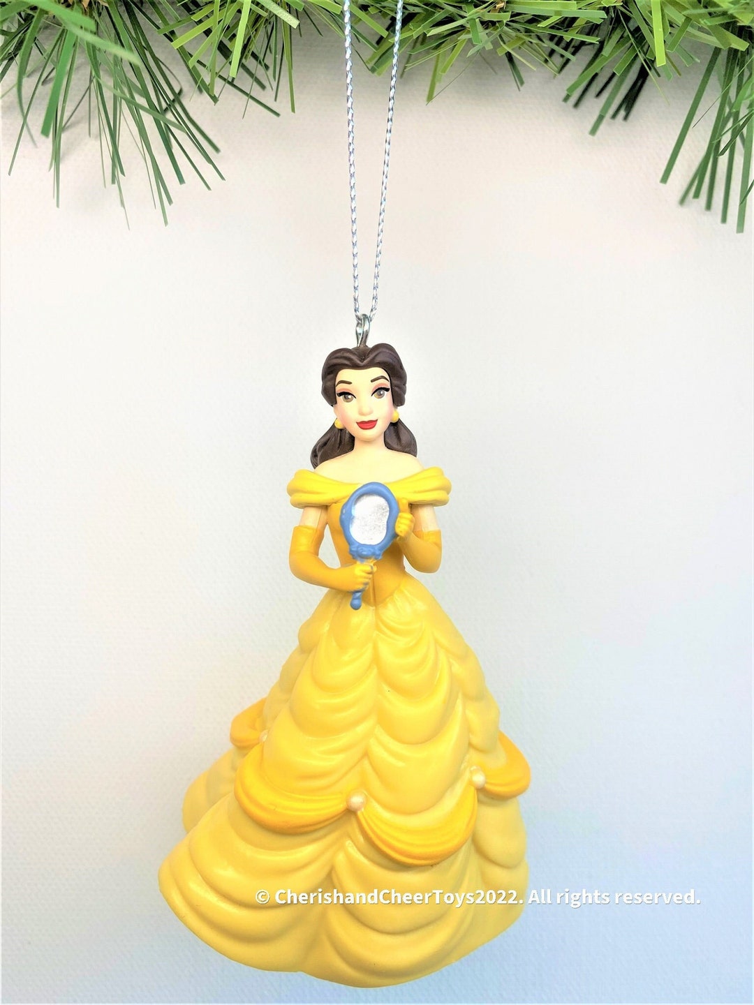 Beauty and the Beast Princess Belle Christmas Ornament From Disney ...