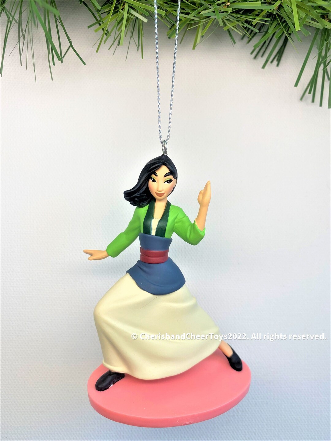 Mulan Princess Christmas Ornament From Disney Mulan Ornament - Etsy