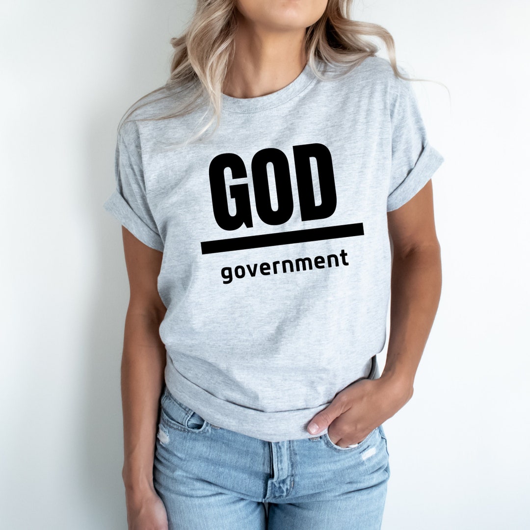 Freedom Fighter God Over Government Patriotic Shirt Conservative ...
