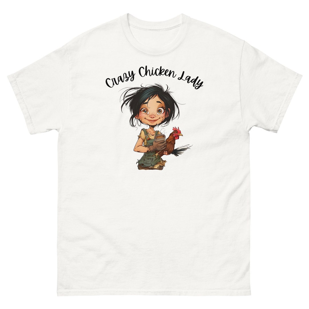 Crazy Chicken Lady Poultry Princess Farm Girl Chicken Coffee Lover ...