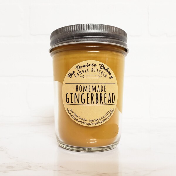 Gingerbread Candles - Etsy