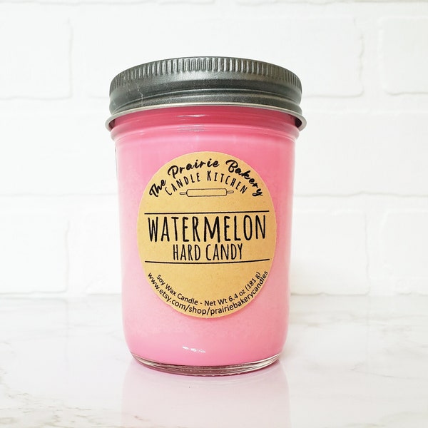 Watermelon Candle - Etsy