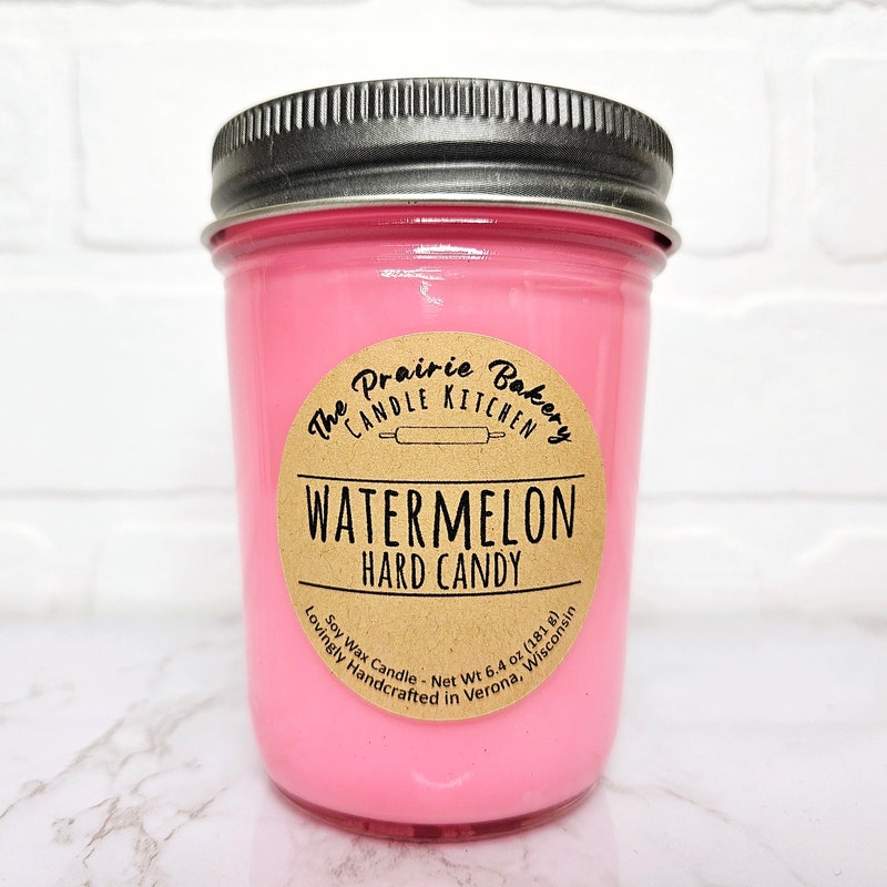 Watermelon Candle - Etsy