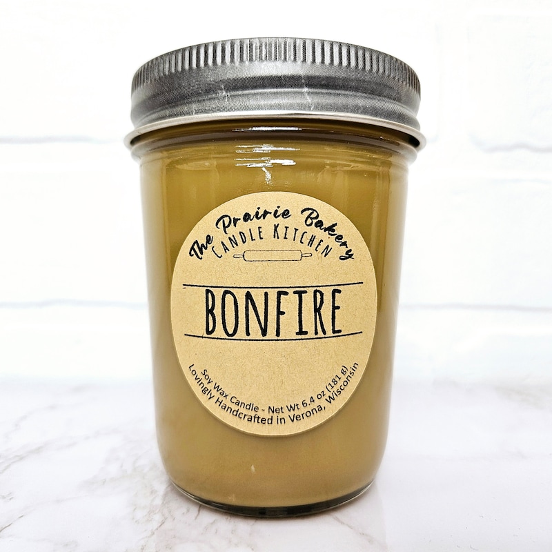 Bonfire Smoke Candle - Etsy