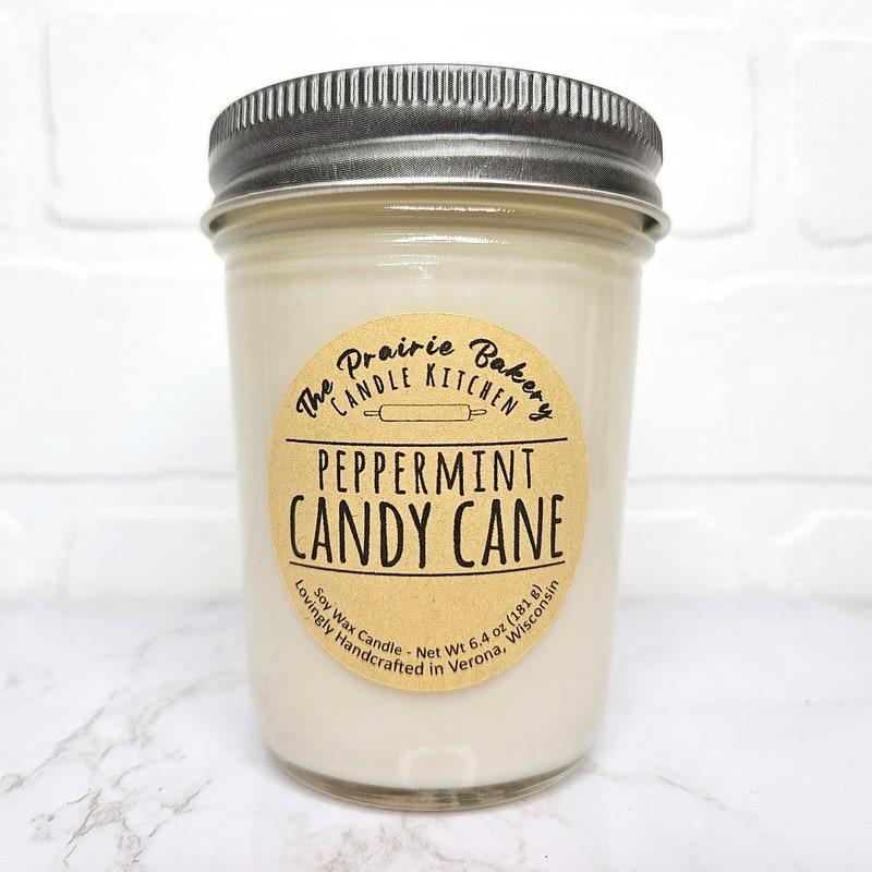 Peppermint Candles - Etsy
