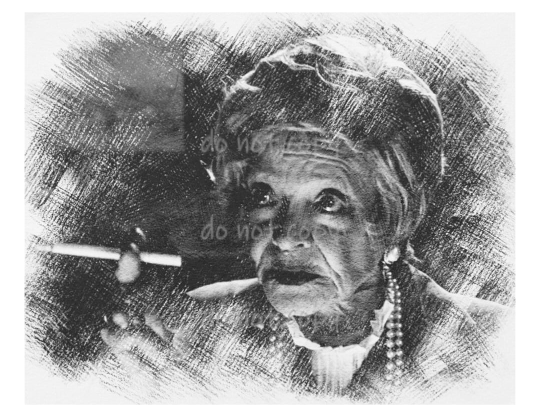 Beetlejuice Juno Case Worker Sylvia Sidney Fan Art Print Ladies of ...