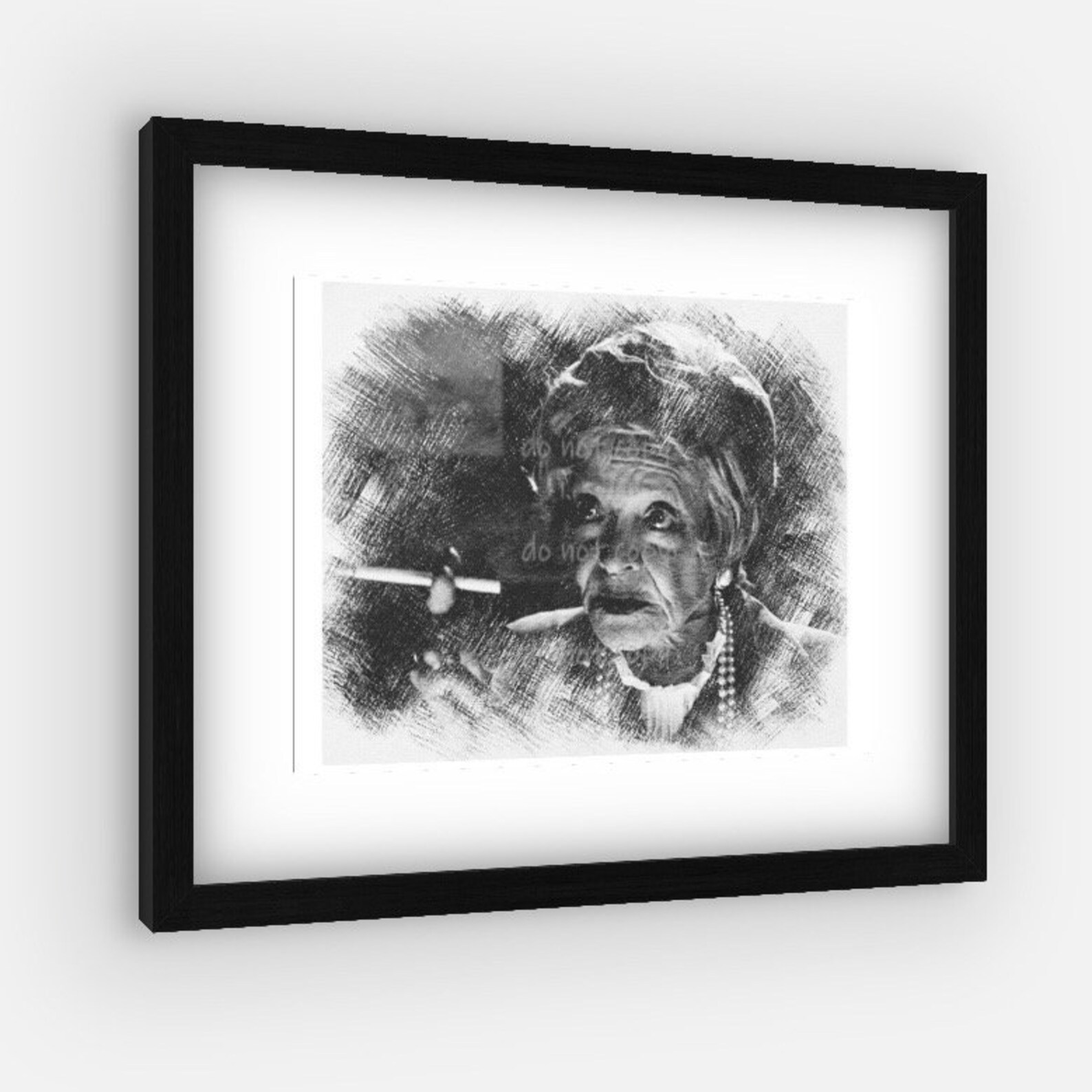 Beetlejuice - Juno - Case Worker - Sylvia Sidney - Fan Art Print ...