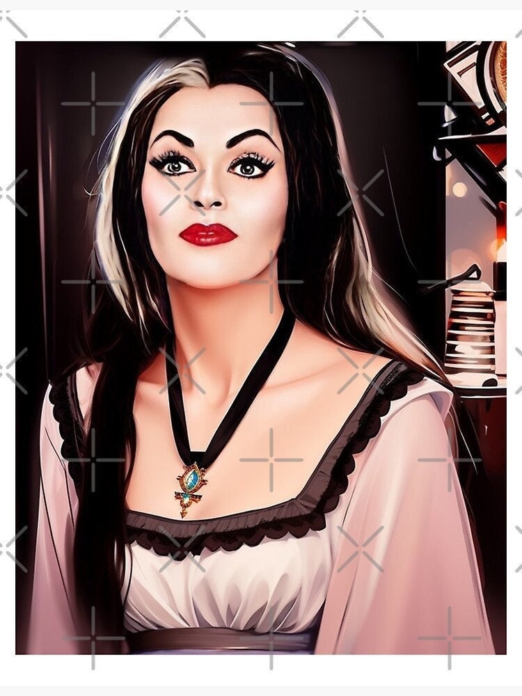 Lily Munster Art Print: Ladies of Horror Collection - Limited Edition ...