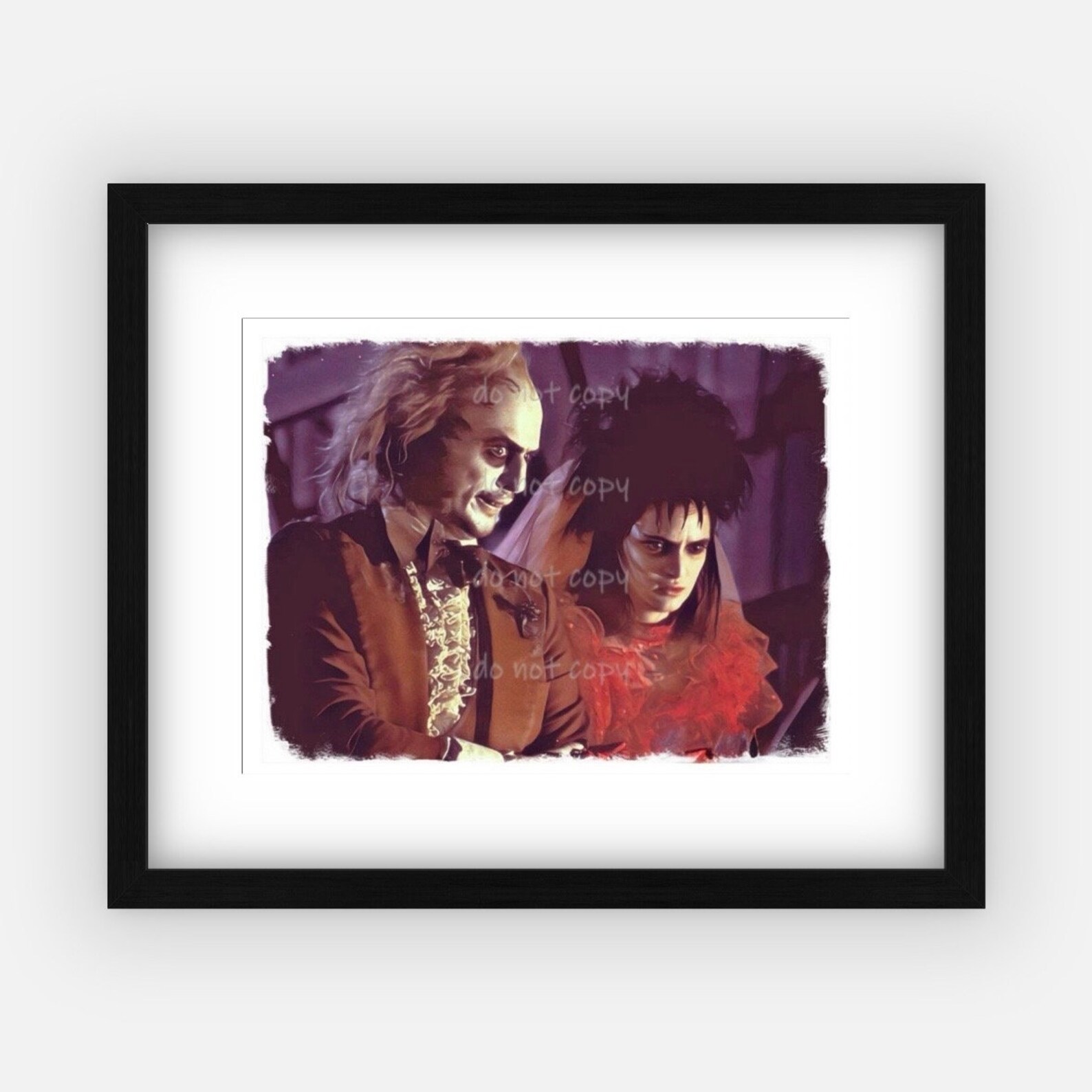 Beetlejuice Art Print: Lydia Deetz, 80s Movie Fan Art - Etsy