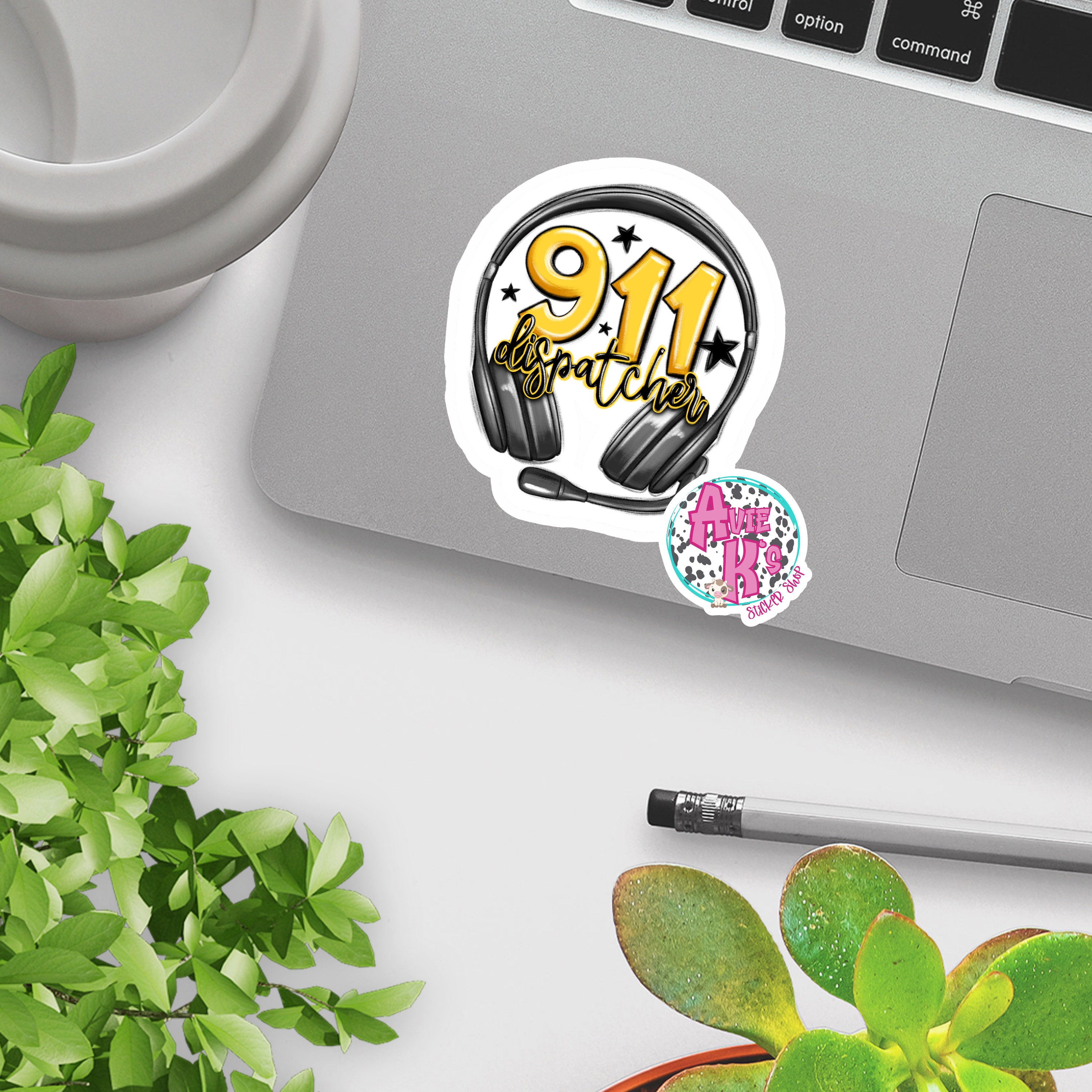 911 Dispatcher, Dispatcher, Fire, EMS, Police, Laptop Stickers, Cup ...
