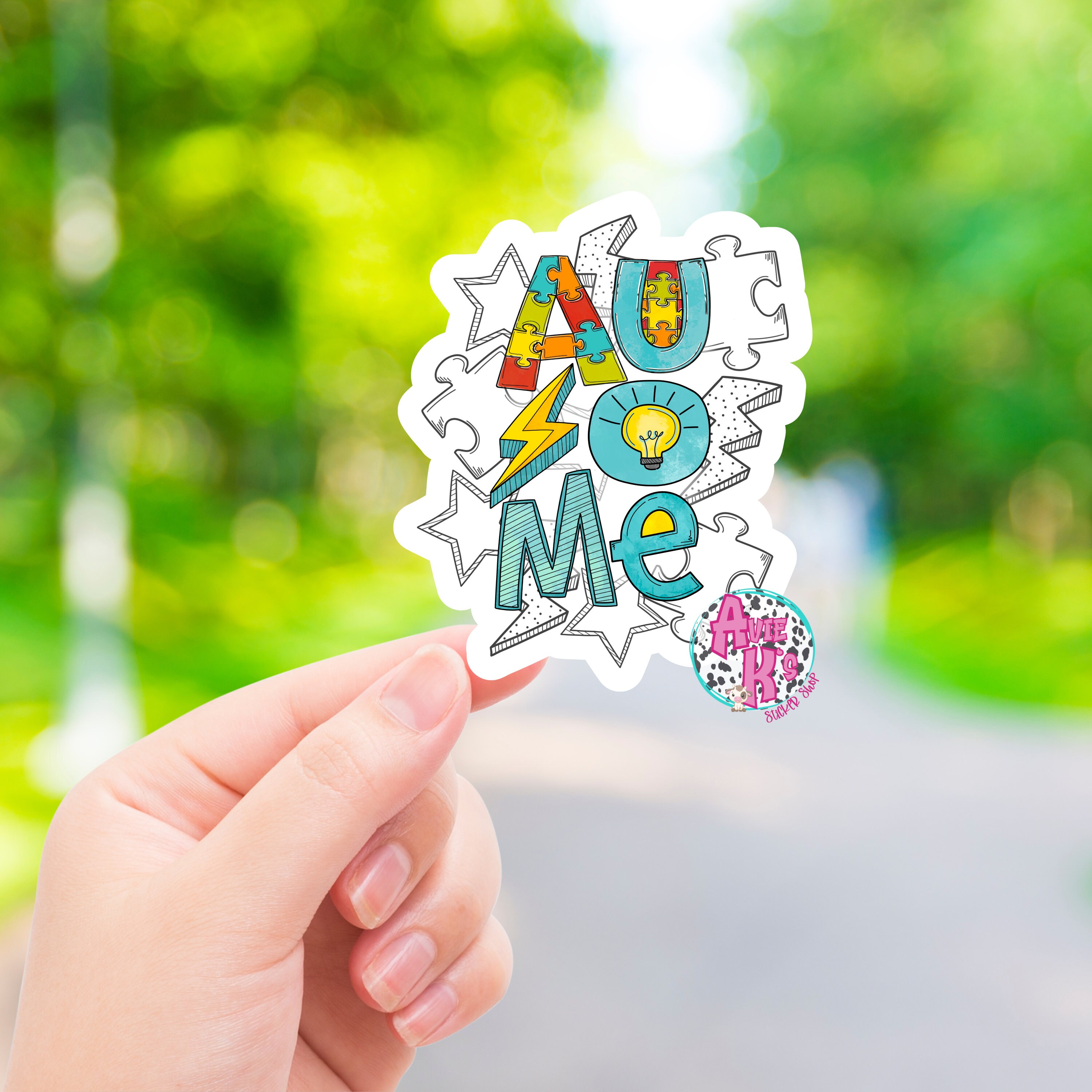 Awesome Autism, Autism, Awesome, Puzzle, Lightning Bolt, Autism ...