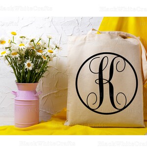 Keychain Monogram Svg Bundle, Monogram Alphabet Svg, Cut File for ...