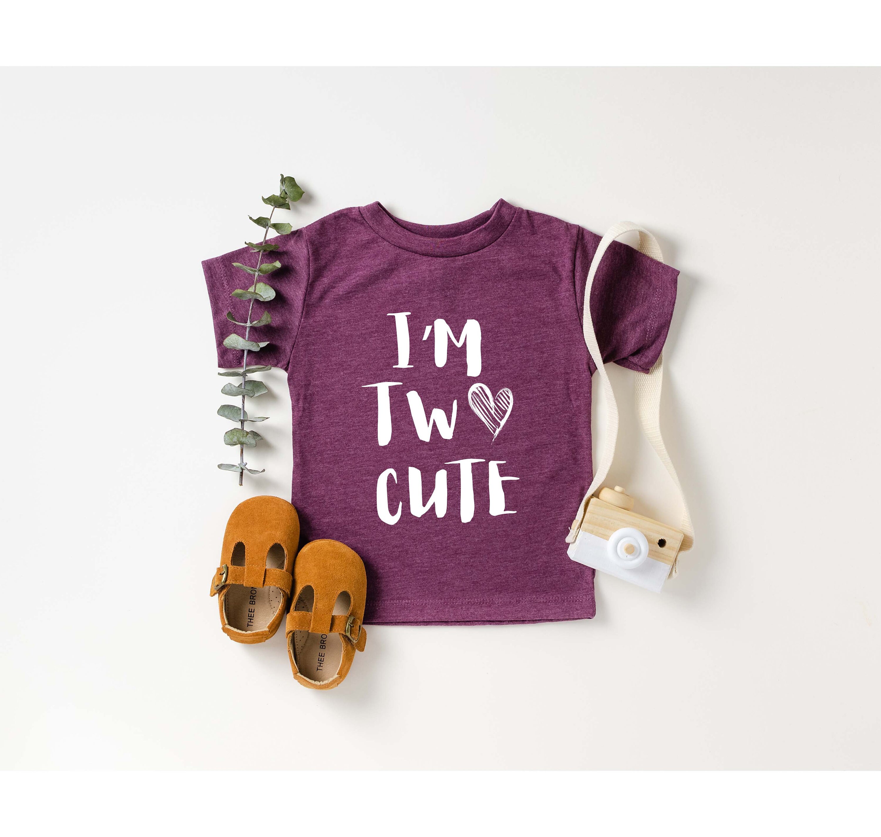 I'm Two Cute SVG Instant Download Design for - Etsy