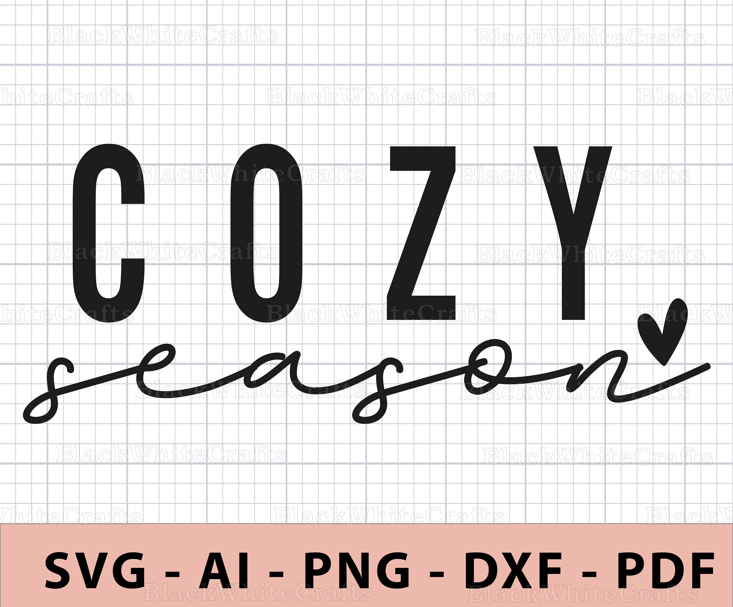 Cute Cozy Clip Art - Etsy