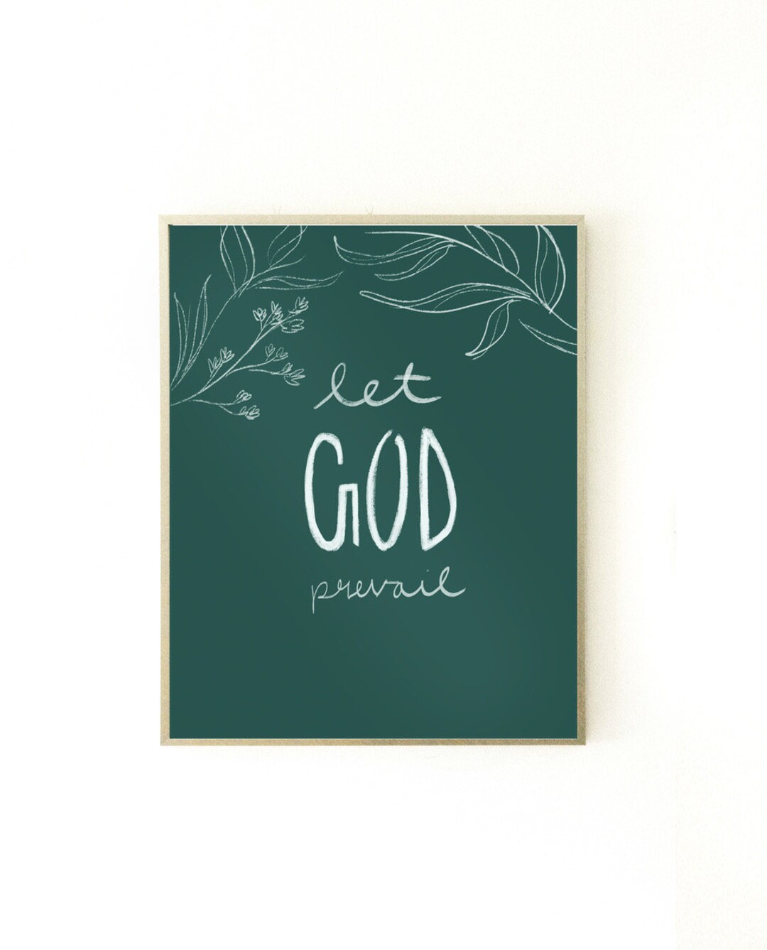 Let God Prevail L LDS Art Digital Download Wall Art Inspirational Quote ...