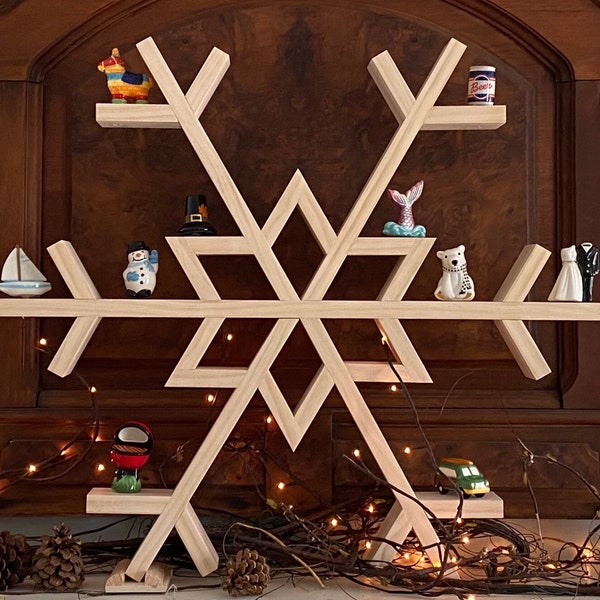 Wooden Snowflake - Etsy